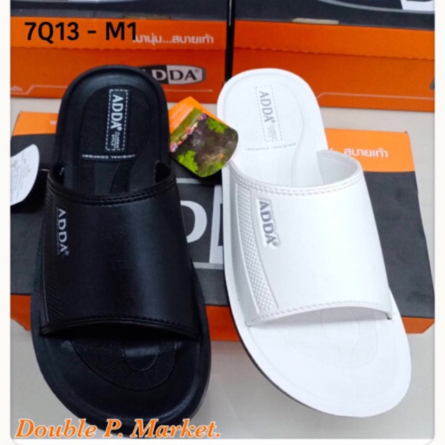 ADDA รองเท้าแตะผู้ชาย รุ่น 7Q13 - M(งานกล่อง สินค้าพร้อมส่ง) | Shopee ...