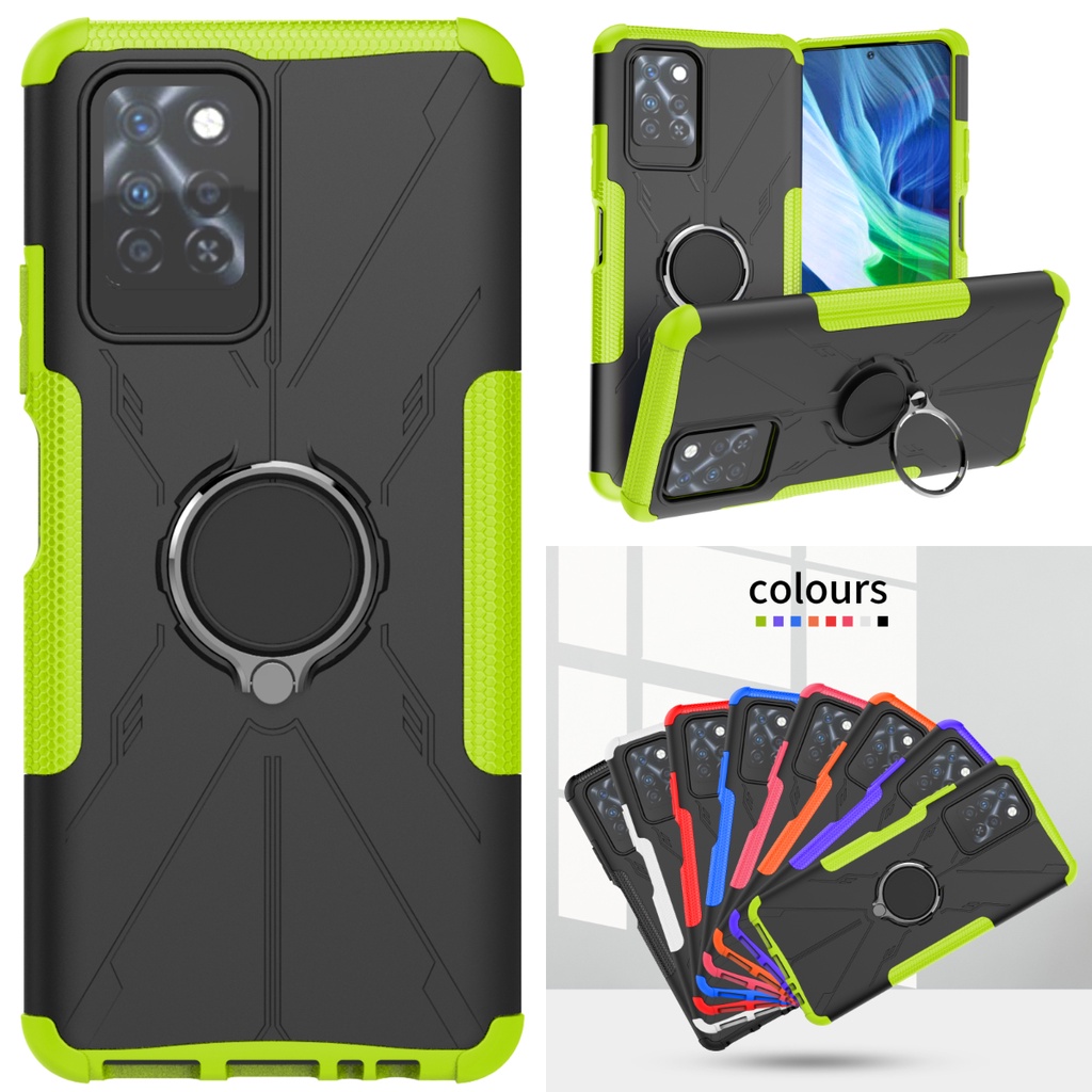 เคสเกราะกันกระแทก Infinix Note 10 Pro Hybrid Heavy Duty Hybrid พร้อมที่ ...