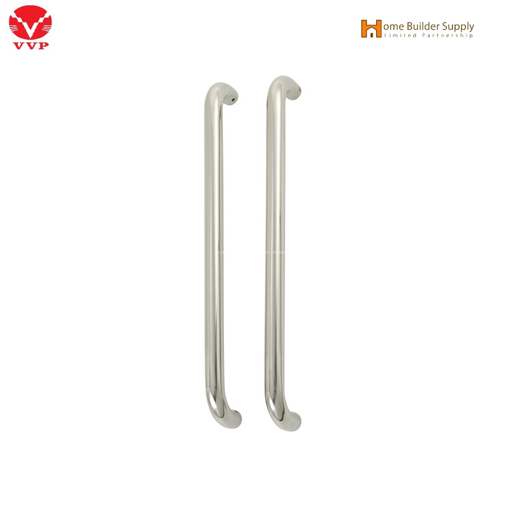 VVP มือจับสแตนเลส รุ่น-HD101 มือจับขัดเงา #2101 แบรนด์VVP สำหรับ-กระจกบานเปลือย,บานไม้,บาน ...