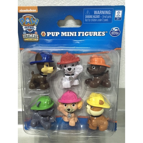PAW PATROL MINI FIGURES 6 ตัวละคร | Shopee Thailand
