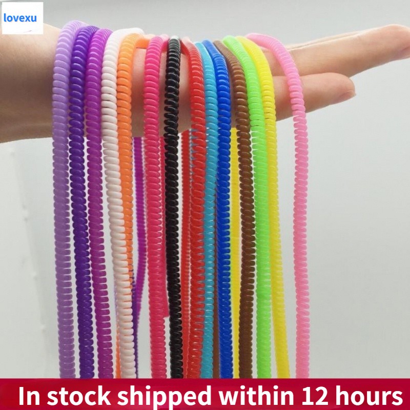 ตัวถนอมสายชาร์จ USB TPU หลากสีสัน DIY | Shopee Thailand