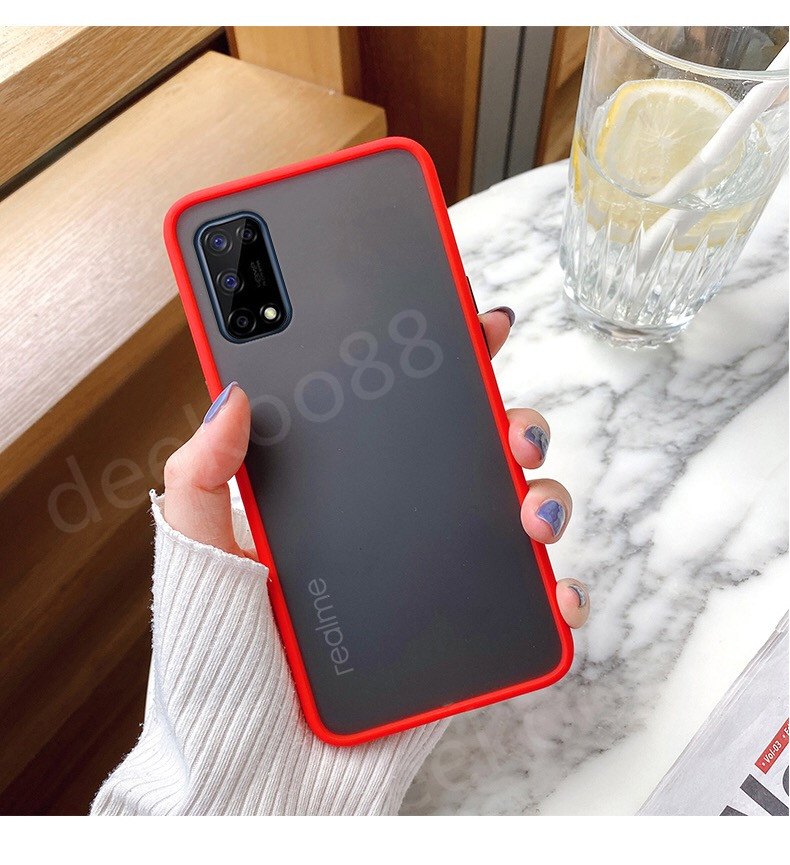 เคสโทรศัพท์ Realme 7 5G Casing Hard Case Matte Acrylic Phone Case TPU ...