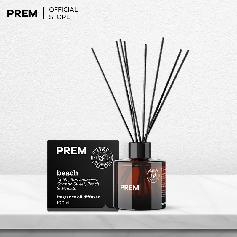 Prem เปรม Fragrance Oil Diffuser ก้านไม้หอมปรับอากาศ | Shopee Thailand