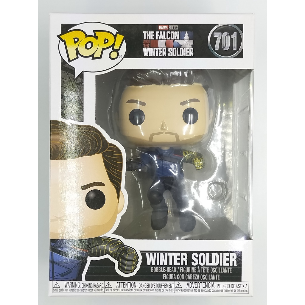 Funko Pop Marvel The Falcon & The Winter Soldier - Winter Soldier : 701 ...