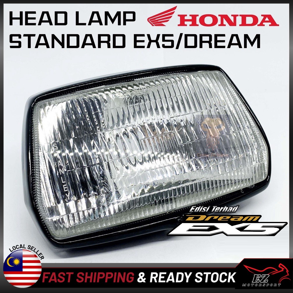 หลอดไฟหน้า แบบใส คุณภาพสูง สําหรับ HONDA EX5 DREAM | Shopee Thailand