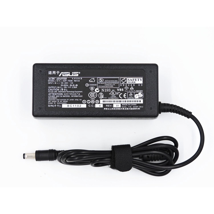 Asus Notebook Adapter X42J A42J สายไฟคอมพิวเตอร์ ADP-75SB BB Charger ...