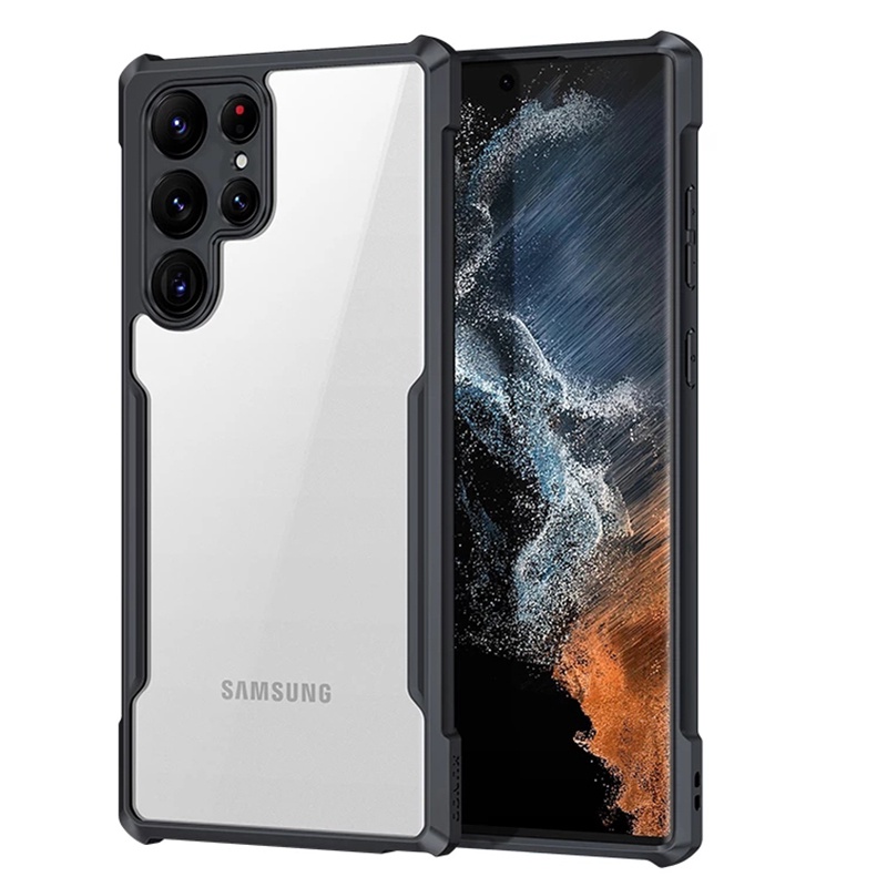 เคสโทรศัพท์มือถือ อะคริลิคใส ไฮบริด กันกระแทก สําหรับ Samsung Galaxy ...