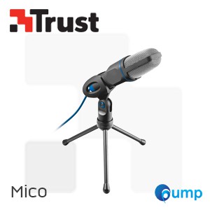 (ใส่โค้ด INC12EL ลดเพิ่ม 70.-) Trust Mico USB Microphone | Shopee Thailand
