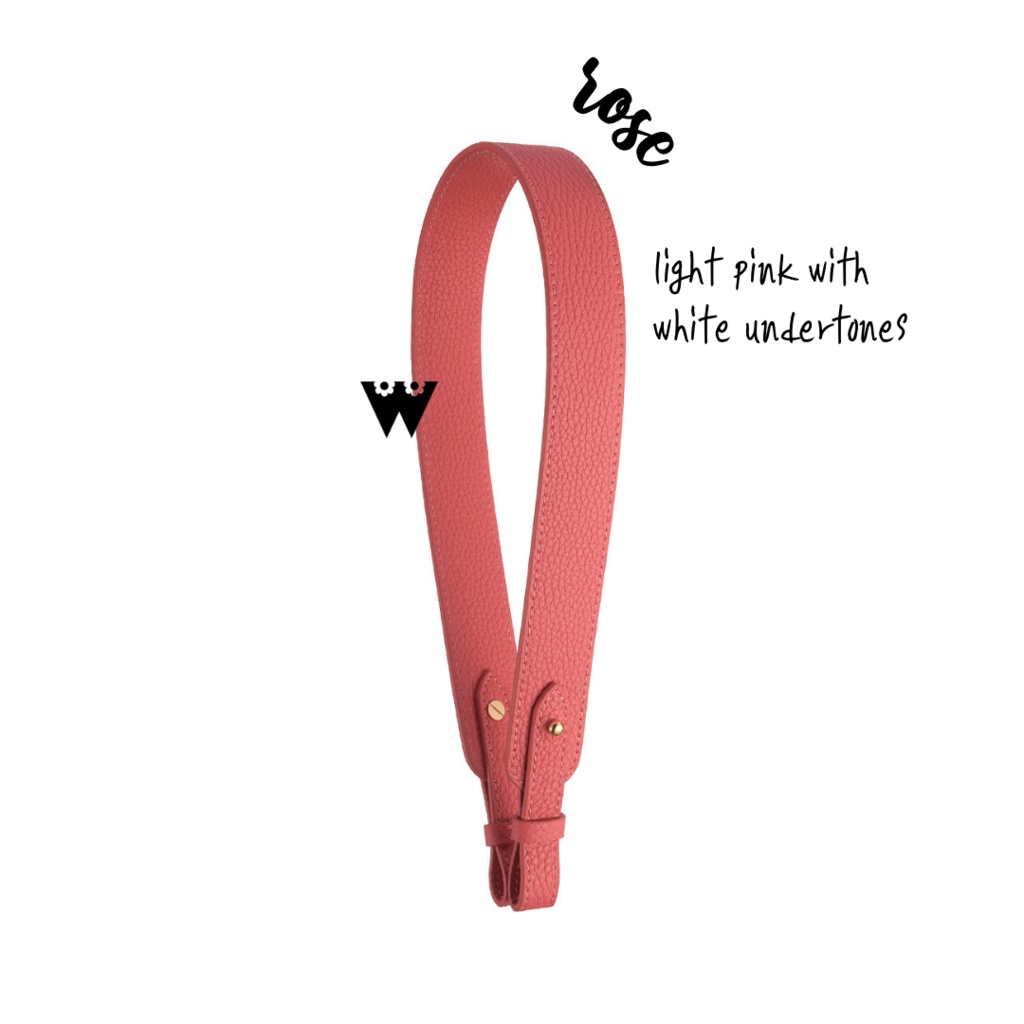 //Pre-order// สายหนัง Texture Clemence ถอดตะขอออก/เพิ่มได้ | Shopee ...