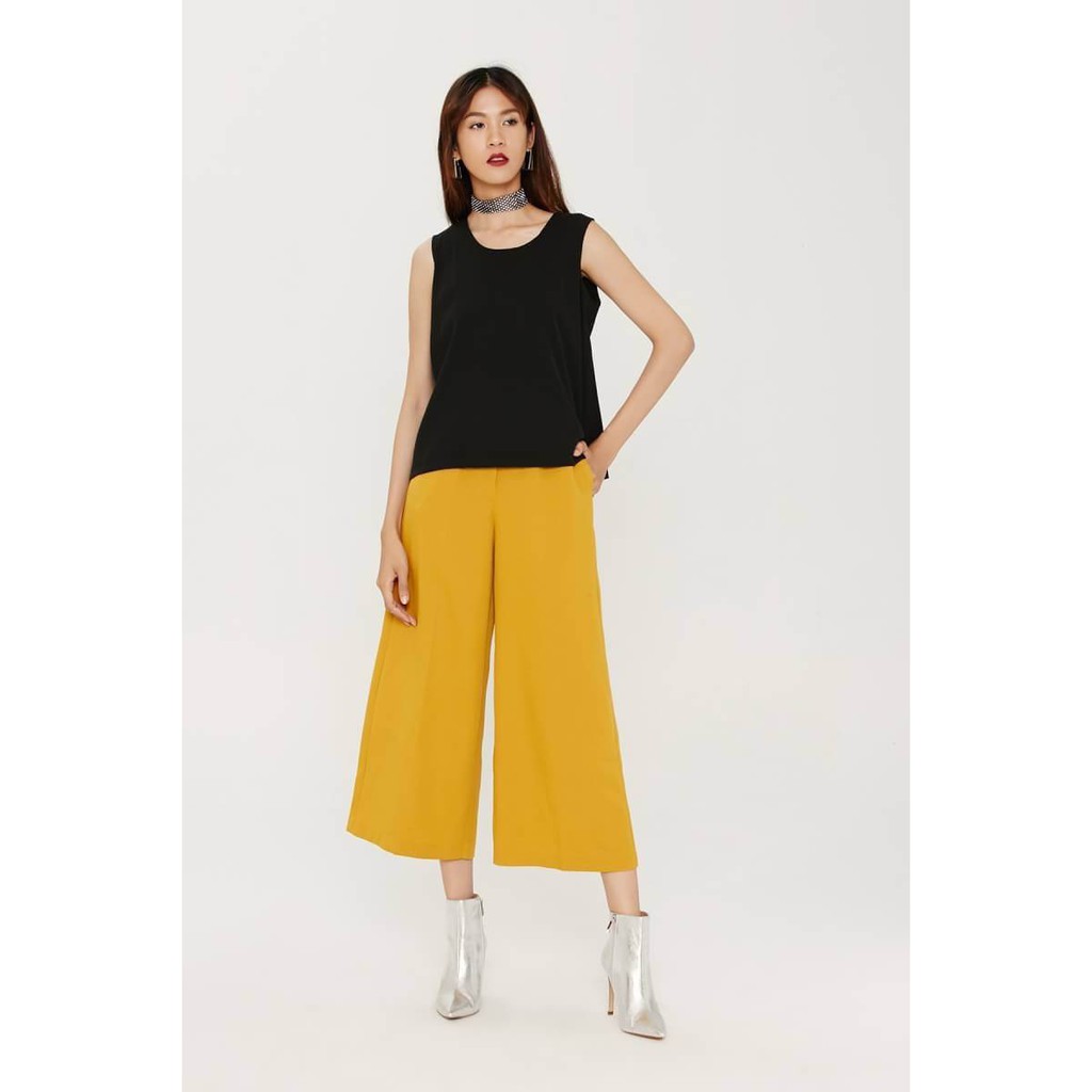 Hamburger studio กางเกง Karoline Wide Leg (K0831) | Shopee Thailand