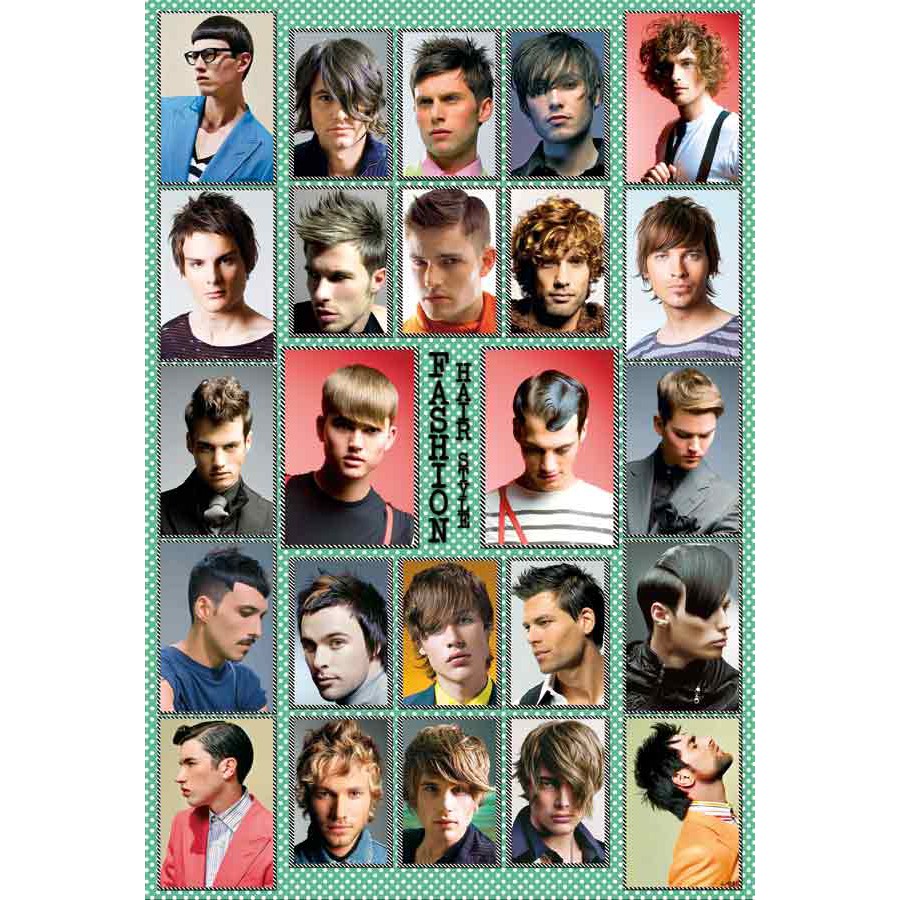 โปสเตอร์แบบทรงผมชาย Men's Hairstyles Poster | Shopee Thailand