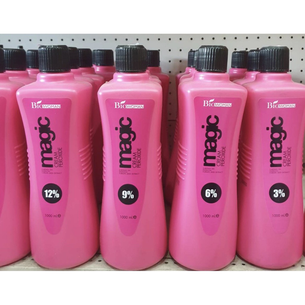 Bio Woman Magic Cream Peroxide ไฮโดรเจน ไบโอวูแมน 3% 6% 9% 12%1000ml ...