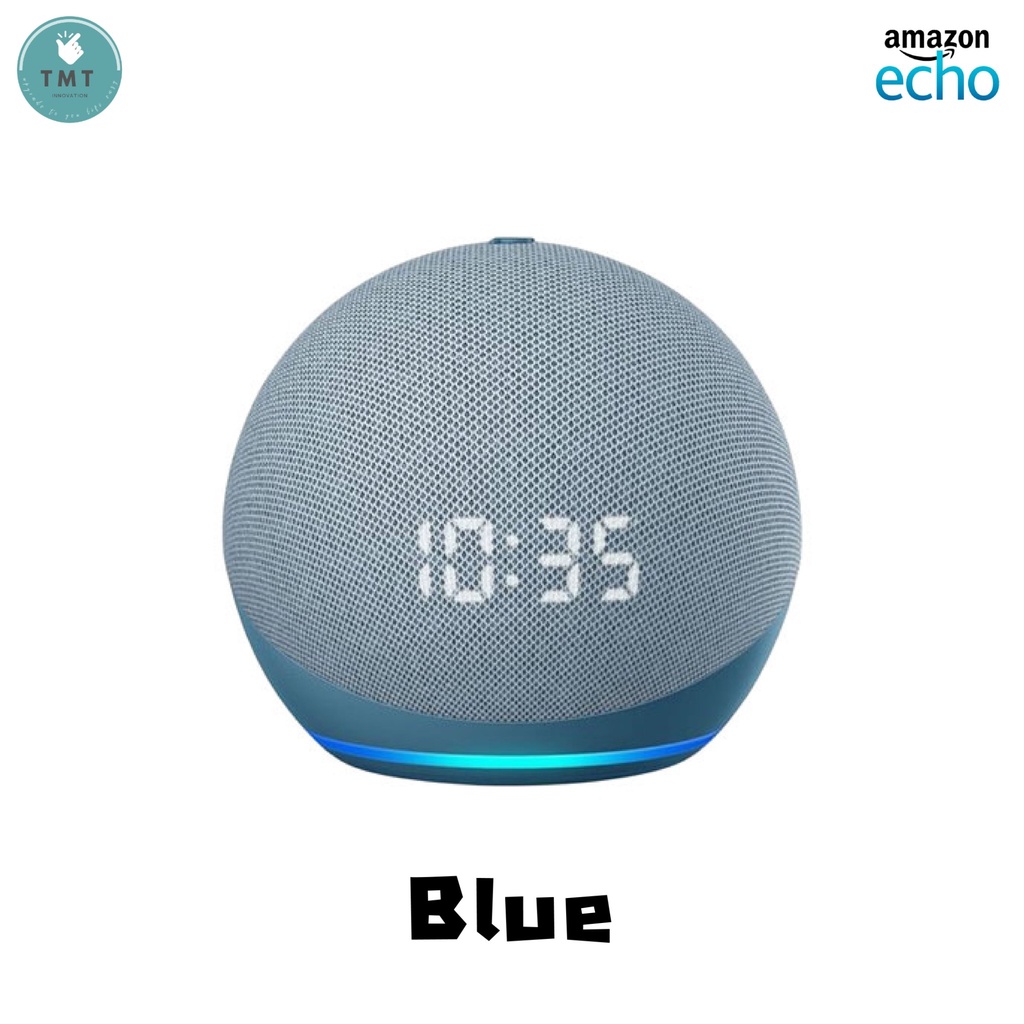Amazon Echo Dot4 / Amazon Echo Dot4 With Clock รุ่นGen4 ลำโพงอัฉริยะ ใช้งานผ่านคำสั่งเสียง ...