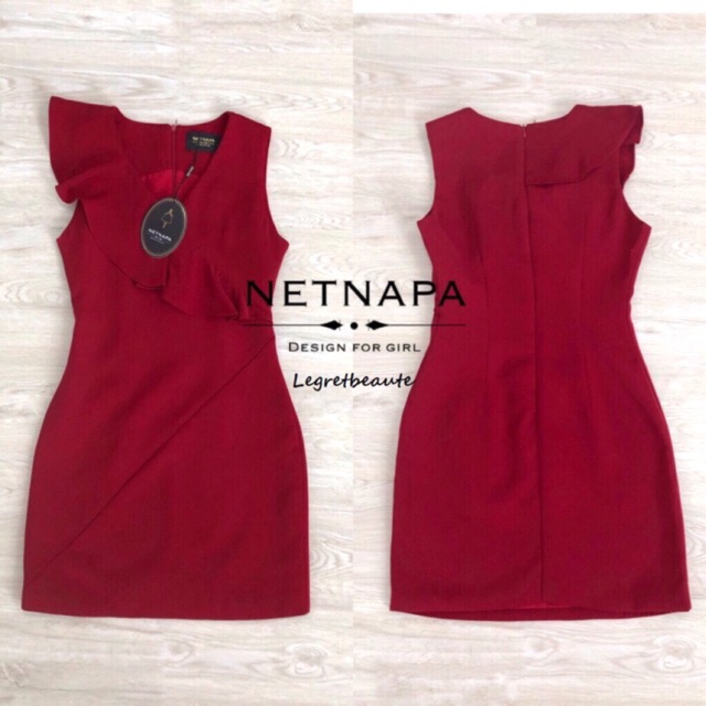 เดรส netnapa ป้ายครบ | Shopee Thailand