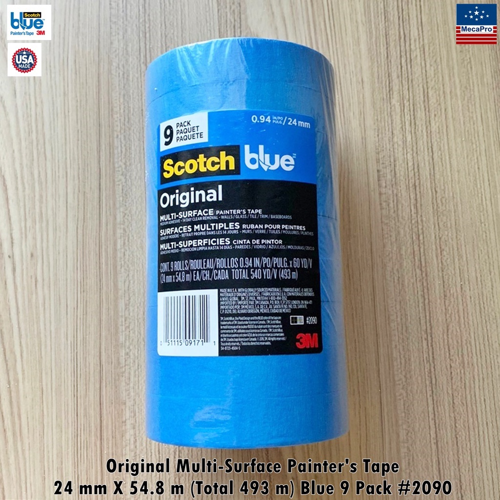 3M Scotch Blue® Original Multi-Surface Painter's Tape 24 mm X 54.8 m ...