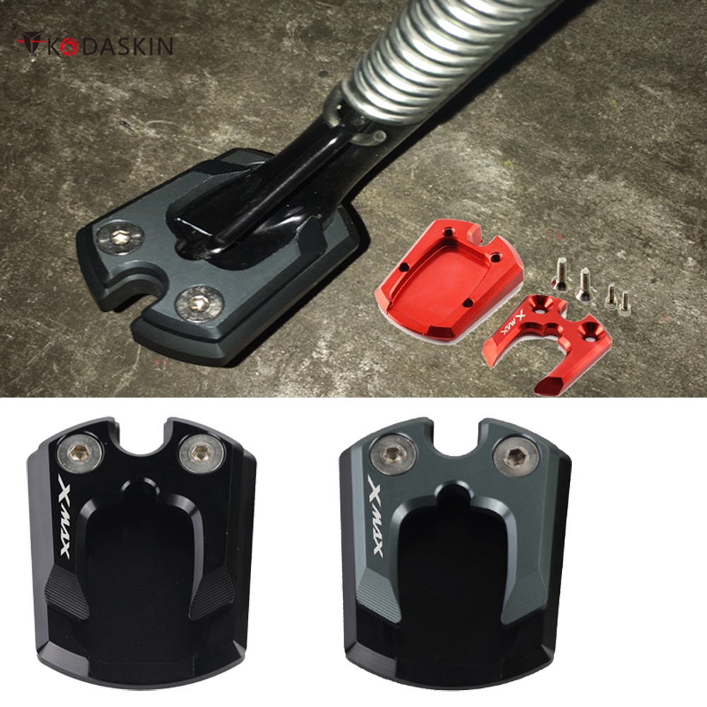 Motorcycle Cnc Kickstand Enlarge Plate Pad Side Stand Motorbike