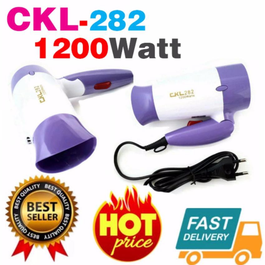 CKL ไดร์เป่าผม 1200 วัตต์ รุ่น CKL-282 (ขนาดเล็กแต่แรงร้อนไว)คละสี | Shopee Thailand