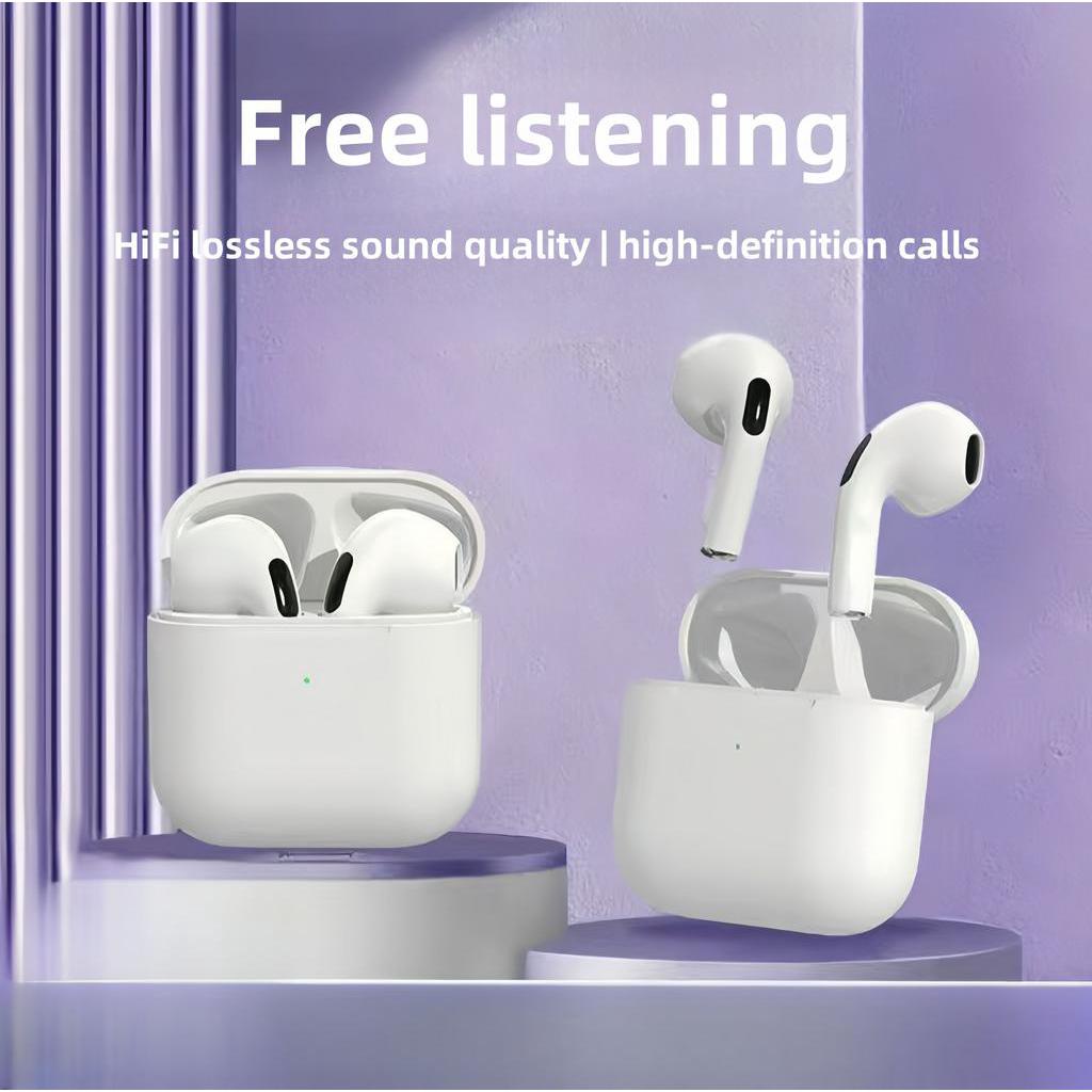 Tws Inpods Pro4 ชุดหูฟังบลูทูธไร้สาย 5.0 ขนาดเล็ก สําหรับ Android และ ...