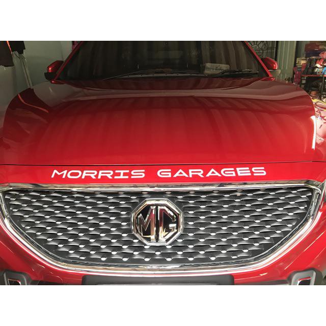 สติ๊กเกอร์ รถยนต์ เอ็มจี MG Sticker Morris Garages Passion drive Since ...