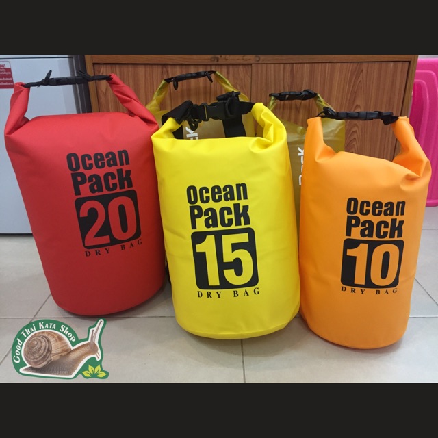 กระเป๋า ocean pack ขนาด10L 15L 20L 30L | Shopee Thailand