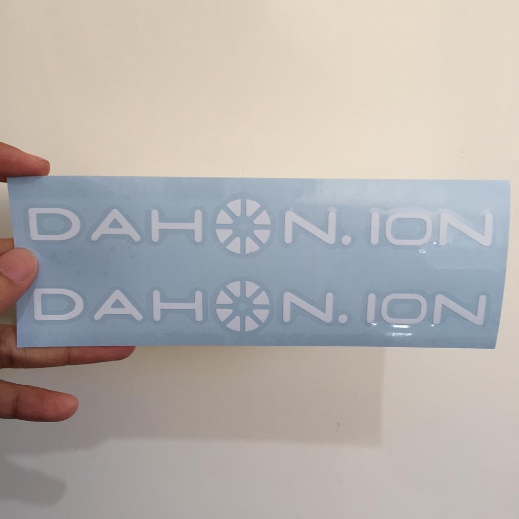 สติ๊กเกอร์ตัด DAHON ION BIKE FRAME | Shopee Thailand