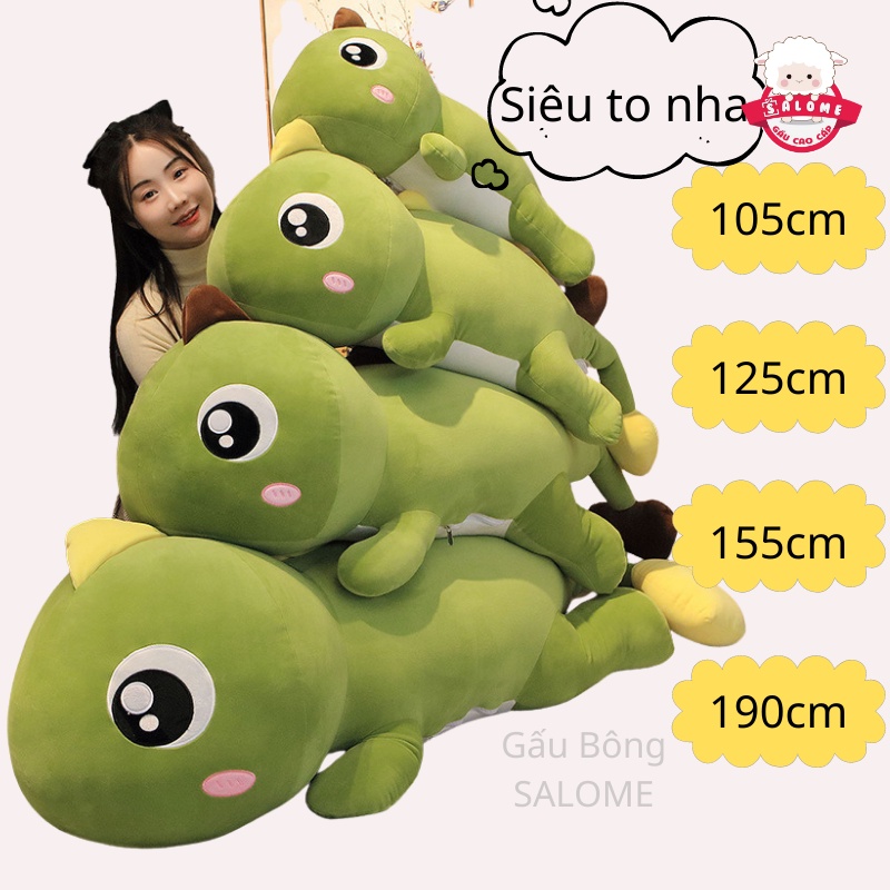 Salome Heart Tail Dinosaur Teddy Bear มีขนาด 2m, Giant Eye Lizard ...
