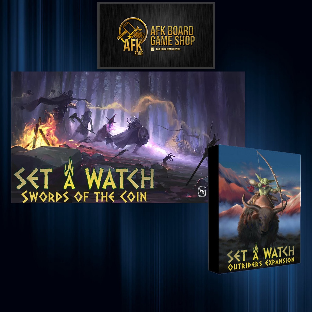 Set a Watch Swords of the Coin + Outriders Expansion - Board Game ...