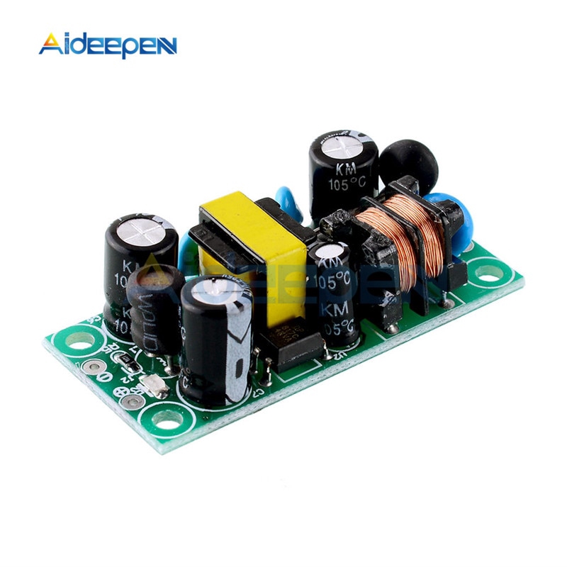 โมดูลแปลงบั๊กลง AC-DC 5V 9V 12V 24V 150 400 450 500mA 1A AC 85V-265V ...