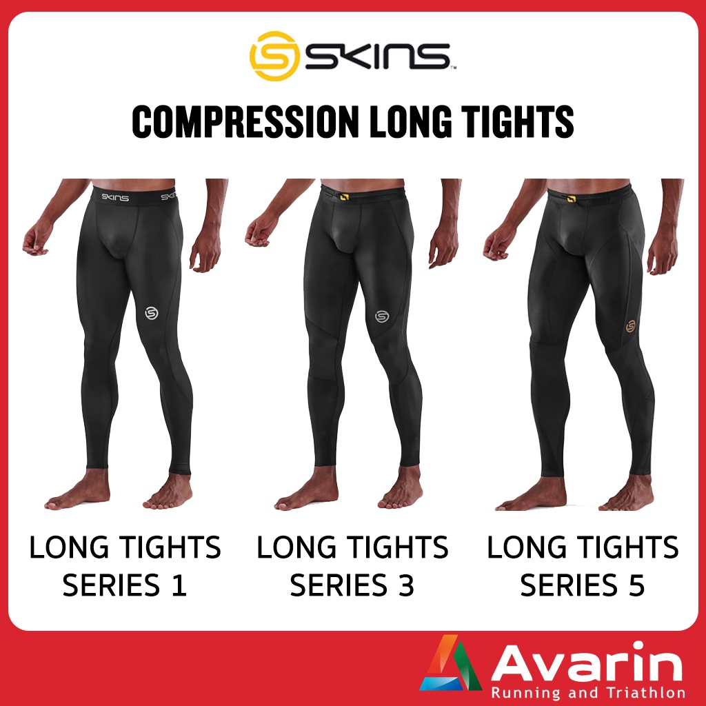 SKINS Compression Long Tights Men กางเกง Compression ขายาว จาก Skins ...