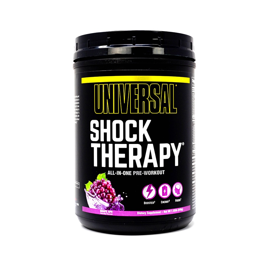 Universal shock therapy preworkout 42 Serv.พรีดวิร์ดเอาท์ เพิ่มเเรง ...