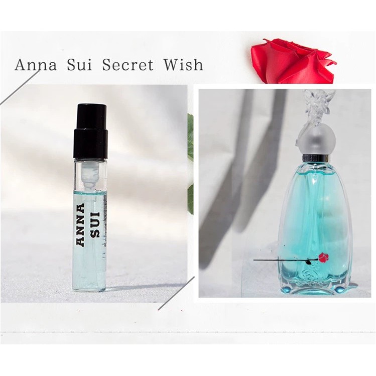 น้ำหอมAnna Sui Secret Wish EDT 2ml.ขวดแก้วหัวสเปรย์ ขนาดทดลอง(002) | Shopee Thailand