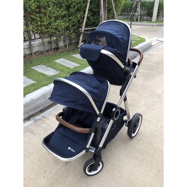 รถเข็นเด็ก2ชั้น QTUS DUET PRO STROLLER | Shopee Thailand