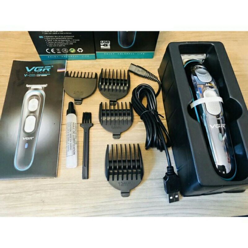 ปัตตาเลี่ยนตัดผม แบตตาเลี่ยนกันขอบVGR V- 055 | Shopee Thailand