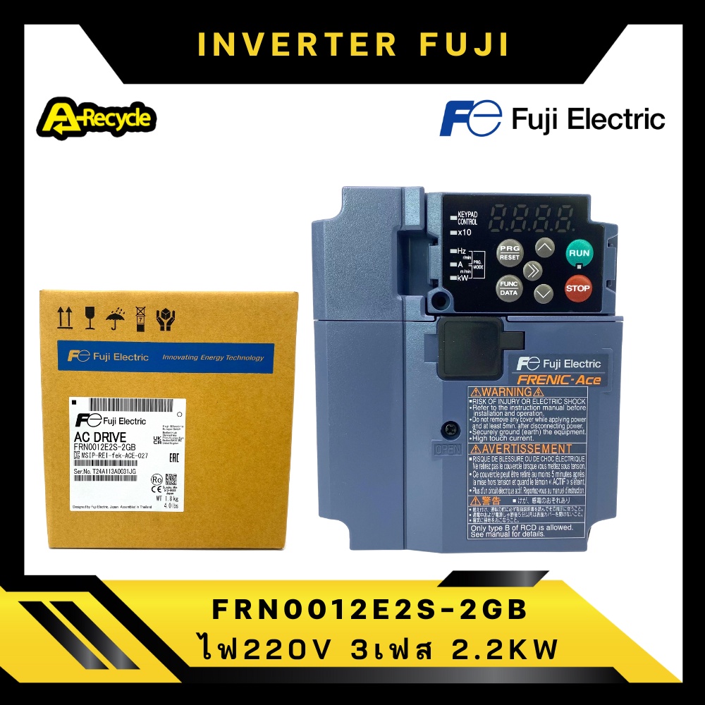 FUJI FRN0012E2S-2GB INVERTER | Shopee Thailand