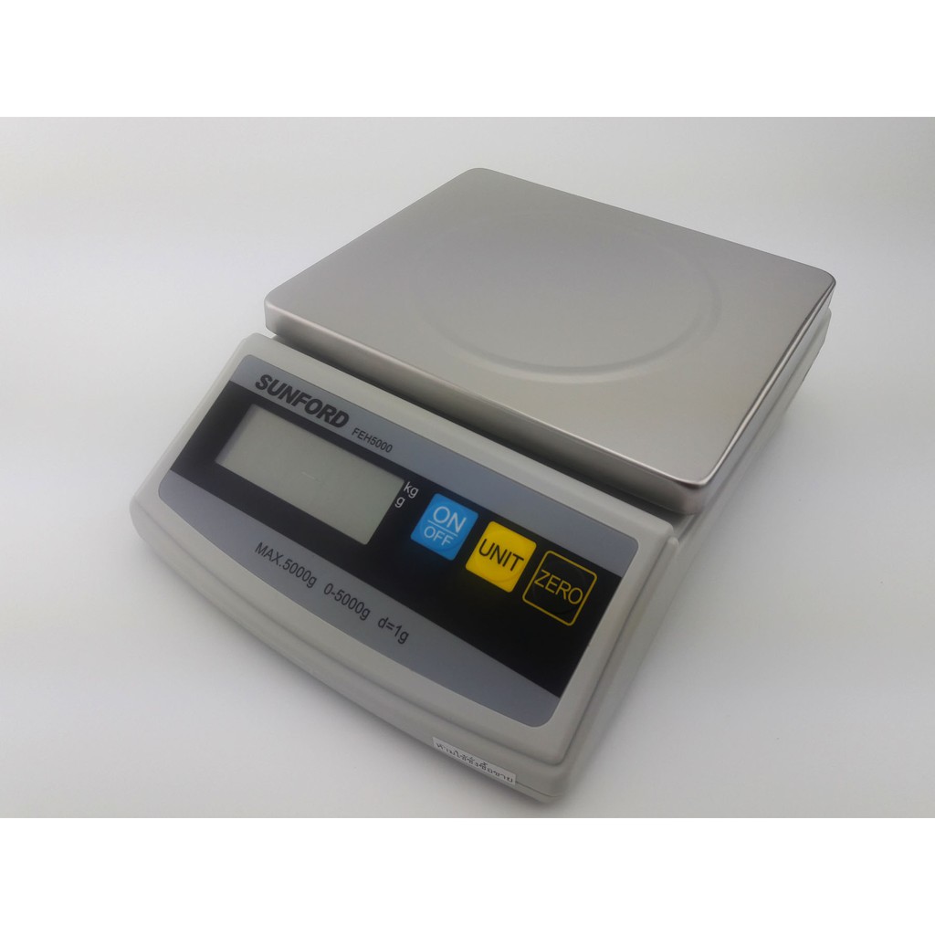 เครื่องชั่งดิจิตอล Sunford FEH 5000 (5 Kg/1 G) | Shopee Thailand