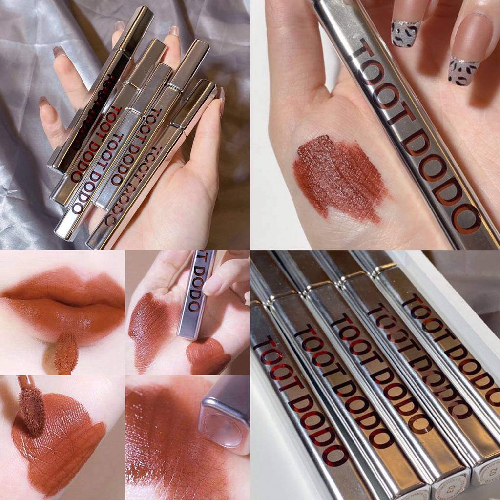 N012 Toot Dodo ลิปเนื้อกำมะหยี่ ลิปเวลเวทแมท แพ็คเกจสวยหรู สไตล์สาว ...