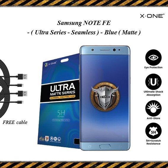 Samsung Note FE ( Fan Edition ) N935 X-One Ultra Matte Screen Protector ...