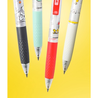 M&G ปากกาเจลแบบกด ลาย สนูปปี้ (Snoopy) 0.5 mm รุ่น J9006 รุ่นหมึกแห้ง ...
