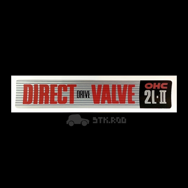 สติ๊กเกอร์ DIRECT DRIVE VALVE ติดฝาวาล์ว ไมตี้เอ็ก โตโยต้า TOYOTA MIGHT ...