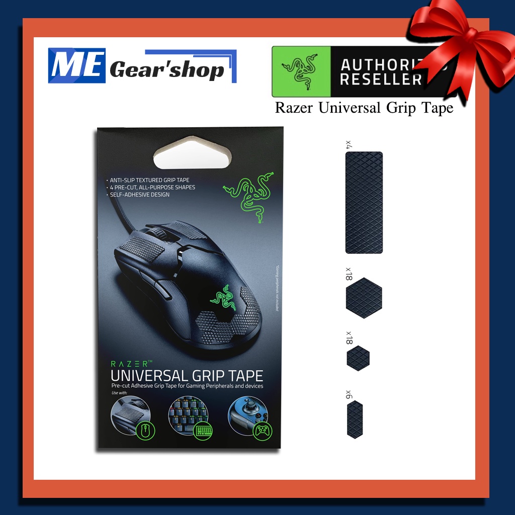 พร้อมส่ง📌 RAZER UNIVERSAL GRIP TAPE เทปกันลื่นเอนกประสงค์ | Shopee Thailand