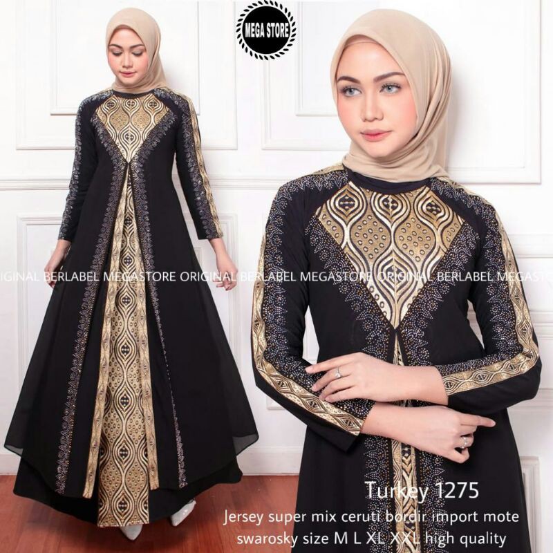 Gamis Turkey 1275 ร้านค้าเมก้าดั้งเดิม | Shopee Thailand