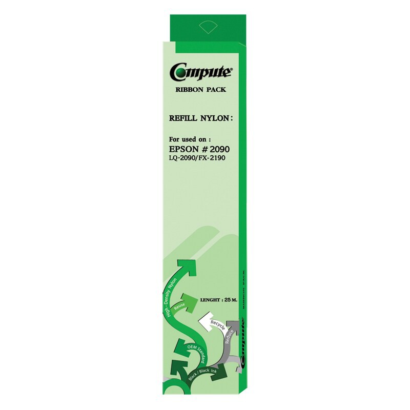 รีฟิลส์ผ้าหมึก ดอทเมตริกซ์ คอมพิวท์ for Epson LQ2090 คอมพิวท์/Dot ...