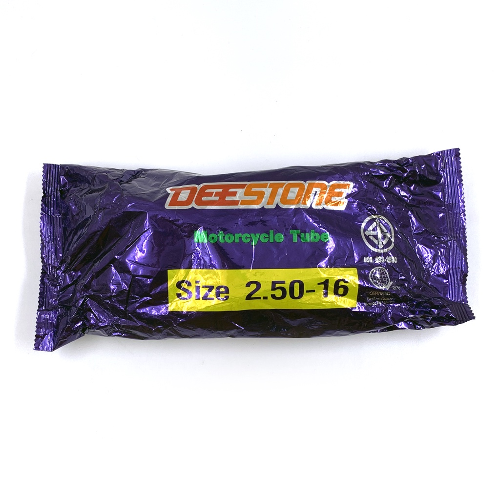 ยางในมอเตอร์ไซค์ DEESTONE 2.50-16 , 2.75/3.00-16 Motorcycle Tube ...