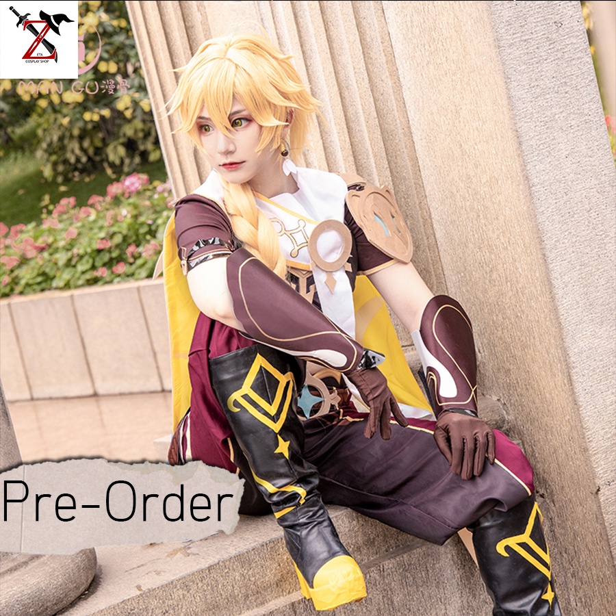 Pre Order ชุด วิก Cosplay Genshin Impact Aether Shopee Thailand