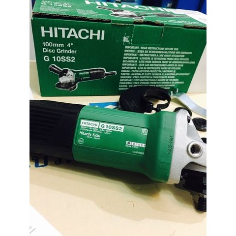 เครื่องเจียรไฟฟ้า 4 นิ้ว 600 วัตต์ Hitachi รุ่น G10SS2 | Shopee Thailand