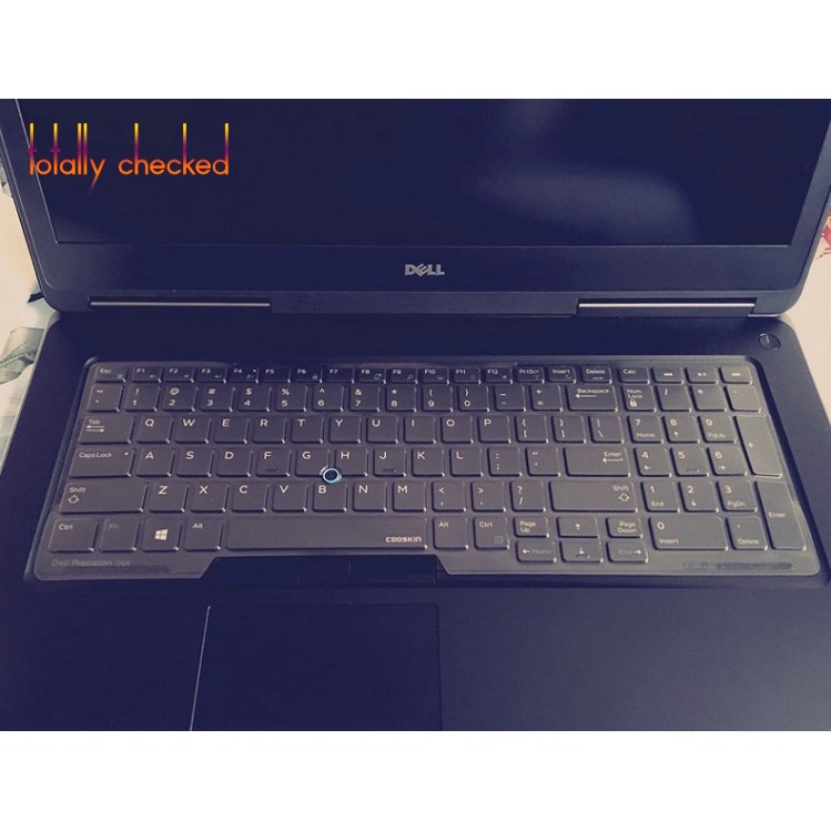 Ultra Clear TPU laptop Keyboard Protector Skin For Dell Precision 7510 ...