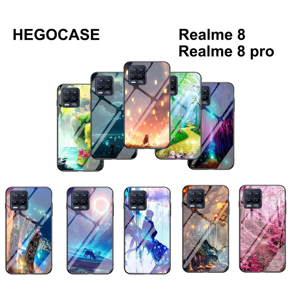 Realme 8/Realme 8 pro Galaxy sky Glass Case | Shopee Thailand