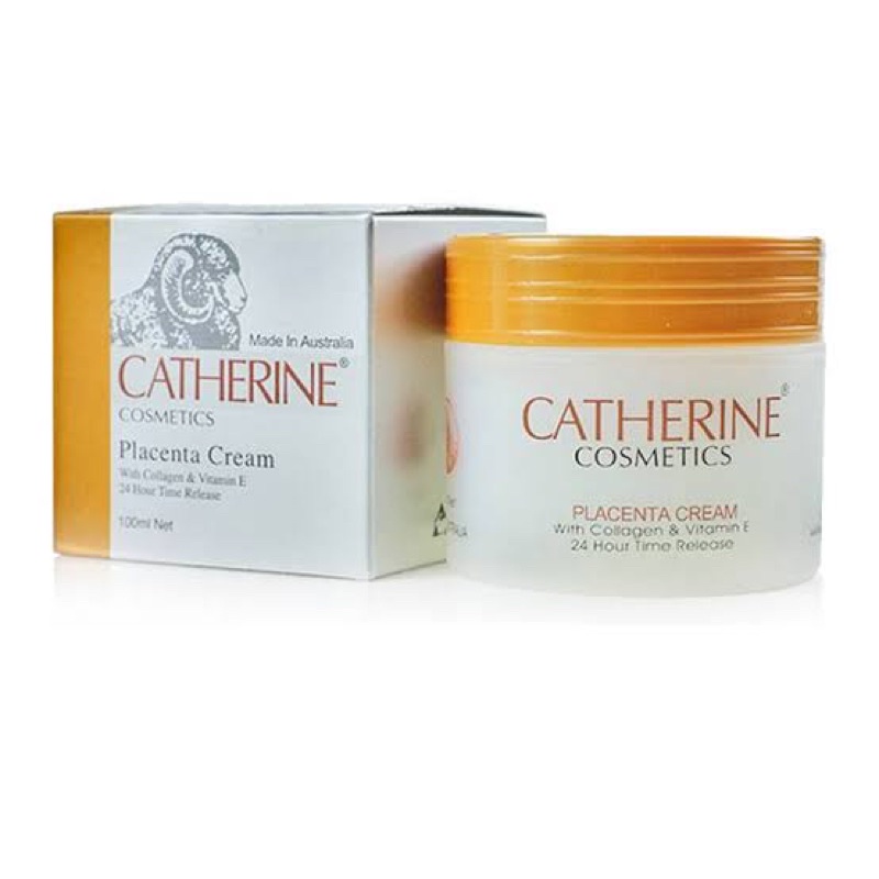 Catherine Cosmetics Placenta Cream 100ml. | Shopee Thailand
