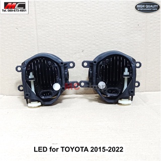 ไฟตัดหมอก แบบ LED สำหรับรถ โตโยต้า TOYOTA งานเทียบ 81220-0K100 81210 ...