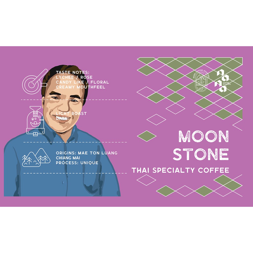 Moonstone Masterpiece 100g - Nana Coffee Roasters เมล็ดกาแฟ คั่วอ่อน ...